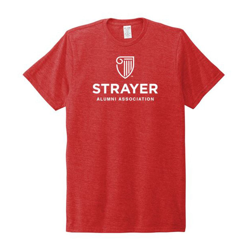 STRAYER ALUMNI Allmade® Unisex Tri-Blend Tee - Rise Up Red – Strayer ...